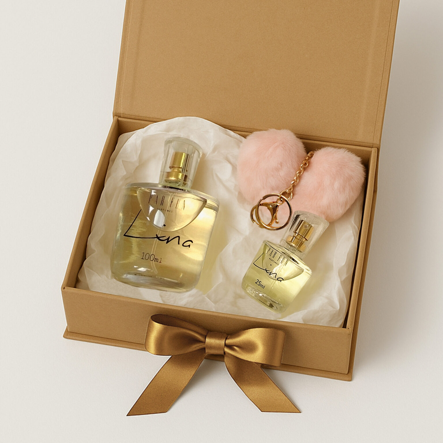 Kit Perfumes Lina Caixa premium - Pardo - Par Fun